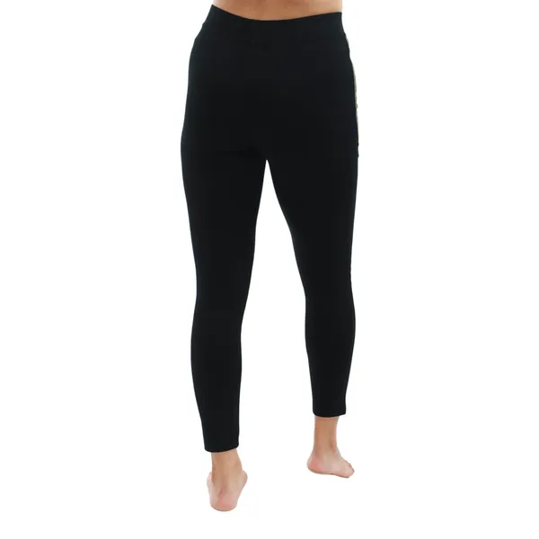 Black Cotton Stretchable Side Lining Design pant For Women | SY Bazzar
