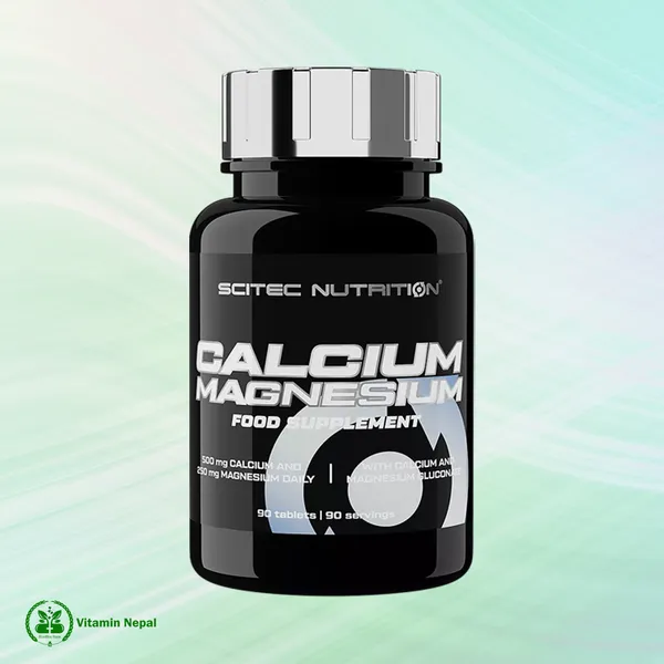 Scitec Nutrition Calcium - Magnesium (750 mg) - 90 Tablets | SY Bazzar