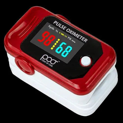 Point of Care Pulse Oximeter - with cover pouch - 1 Pcs Box | SY Bazzar