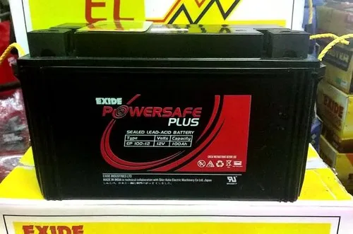 Exide 12v 65AH Power Safe Sealed Maintenance Free Battery For Solar ...