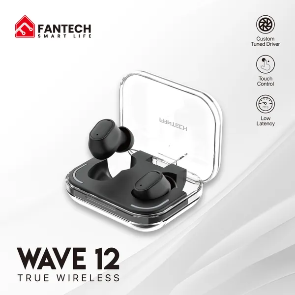 Fantech TWS Bluetooth Wireless Wave 12 TW12 with Touch Control Low ...