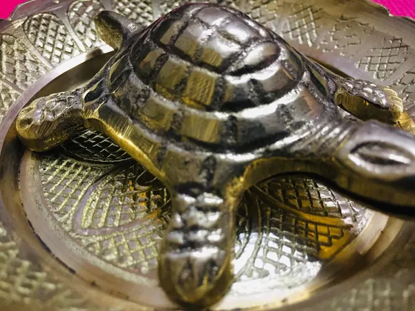 Khopo Tortoise on Plate for Good Luck Kachuwa Kachuwa For Success ...