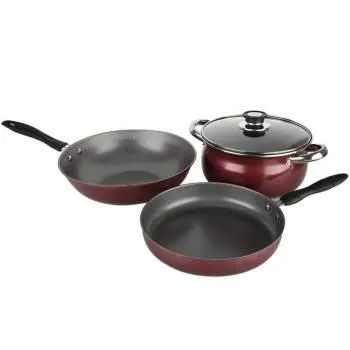 3 In 1 Non-Stick Cookware Set | SY Bazzar