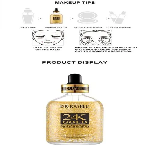 Dr. Rashel 24K Gold Radiance & Anti Aging Primer Serum – 100ml | SY Bazzar