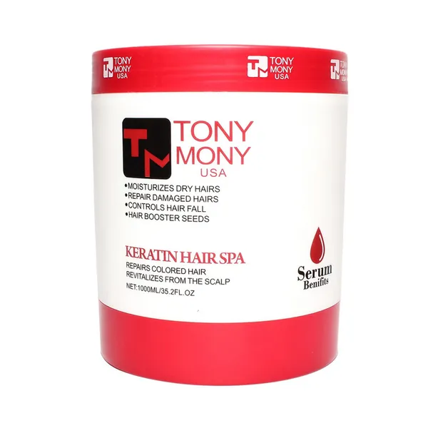 Tony Mony Keratin Hair Care Spa 500 mL | SY Bazzar