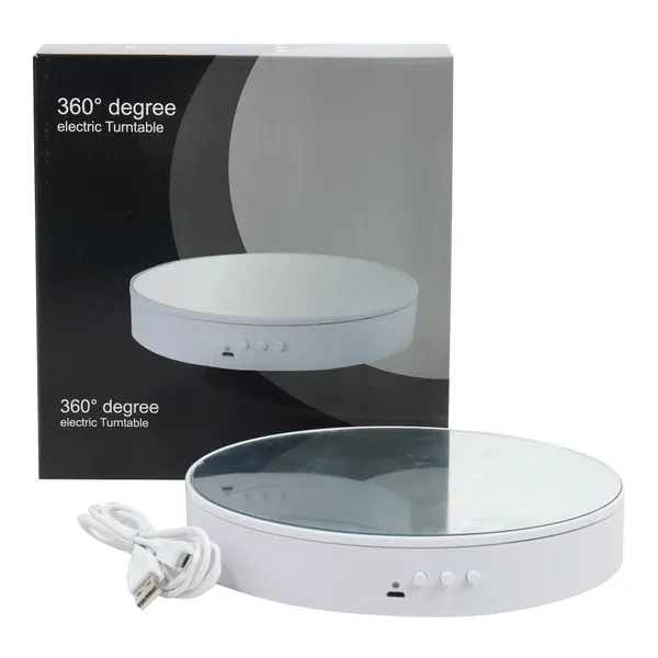 360 Degree Electric Turntable For Display Product Photography | SY Bazzar