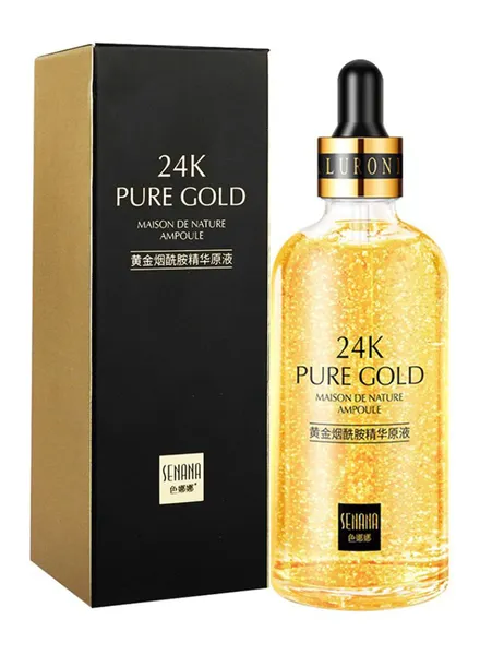ORIGINAL 24K PURE GOLD SERUM AMPOULE Face Serum, 24K Gold Serum ...