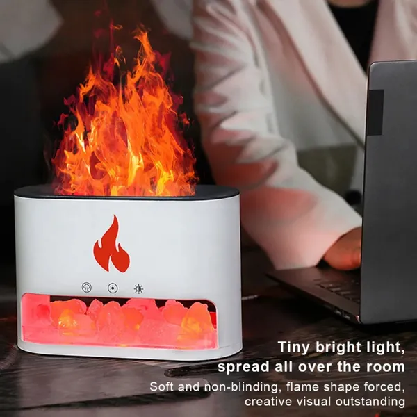Crystal Himalayan Salt Stone Lamp Aromatherapy Machine 3D Simulation ...