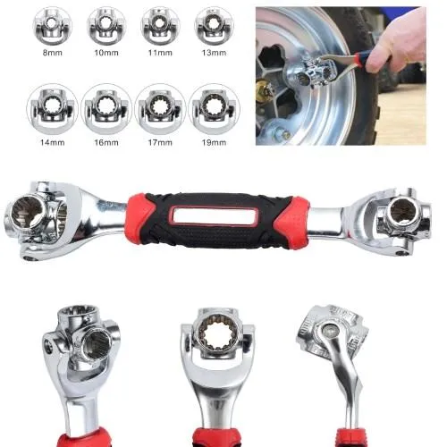 Universal 48 in 1 Tiger Wrench Multipurpose Bolt Wrench 360 Degree ...