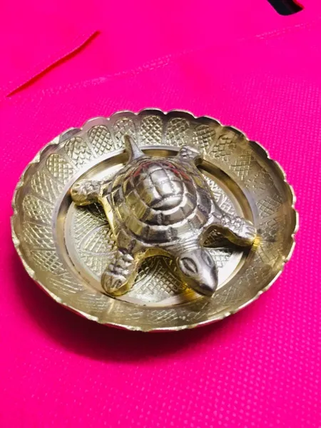 Khopo Tortoise on Plate for Good Luck Kachuwa Kachuwa For Success ...