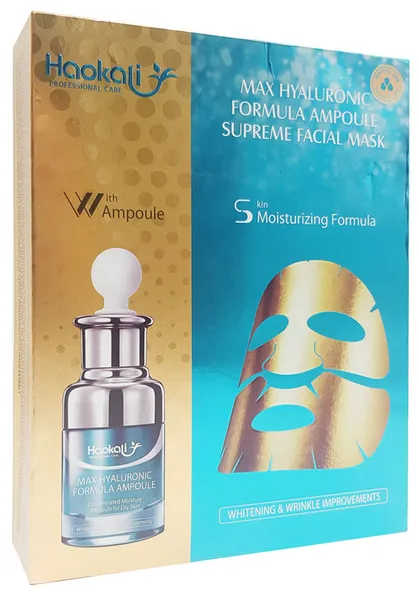 Haokali Max Hyaluronic Formula Ampoule Sheet Mask – 30ml x 10 pcs | SY ...