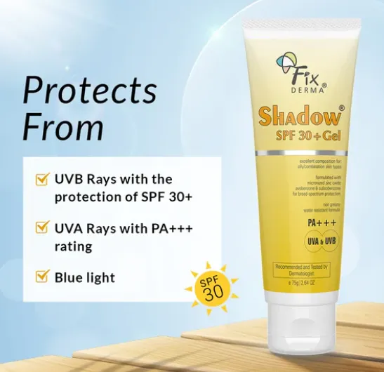 Fix Derma Shadow SPF 30+ Gel 75g | SY Bazzar