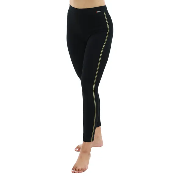 Black Cotton Stretchable Side Lining Design pant For Women | SY Bazzar