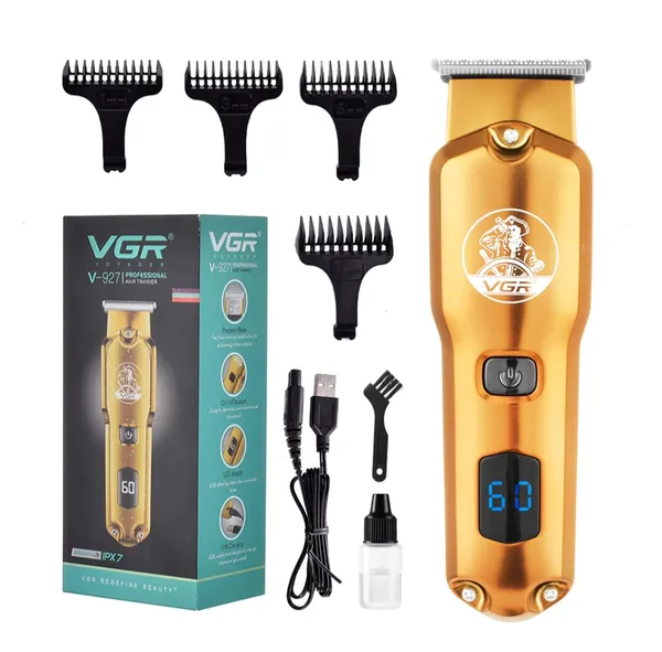 VGR Hair Trimmer Professional Trimmer Electric Hair Clipper Cordless ...