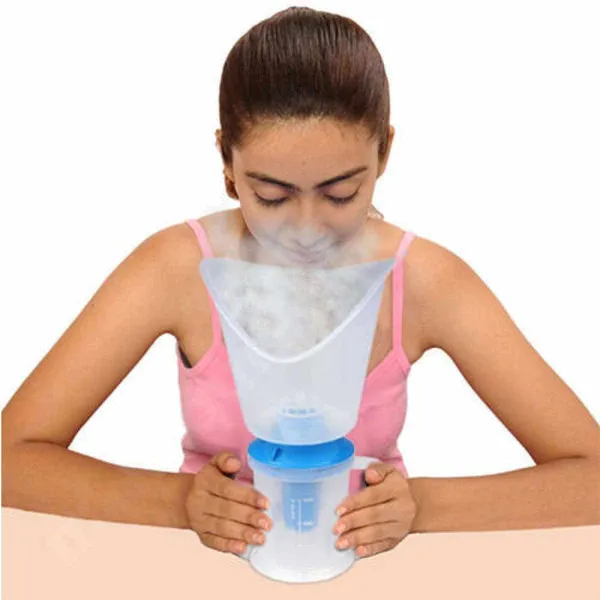 3 In 1 Facial Steamer Vaporizer for Cold and Cough, Mini Face and Nose ...