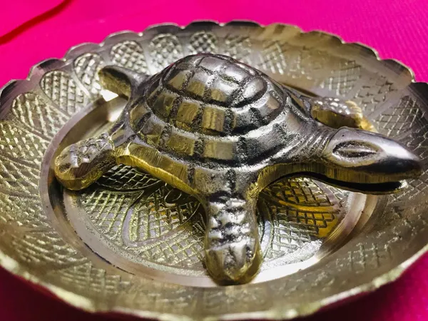 Khopo Tortoise on Plate for Good Luck Kachuwa Kachuwa For Success ...