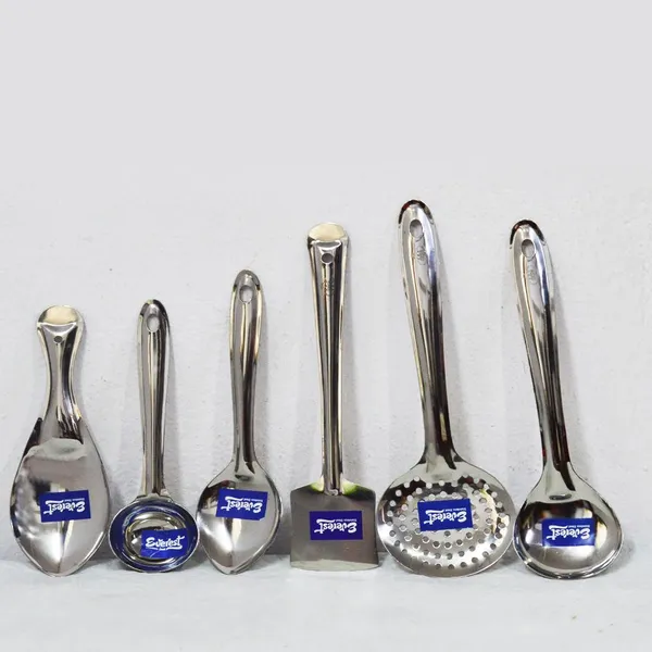 Everest 6 Piece Stainless Steel Kitchen Tools Set | SY Bazzar