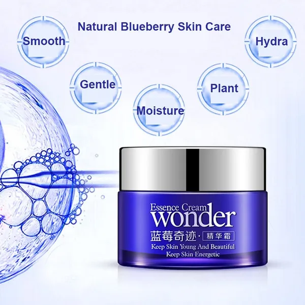 BioAqua Blueberry Wonder Essence Moisturizing Facial Cream 50G ...
