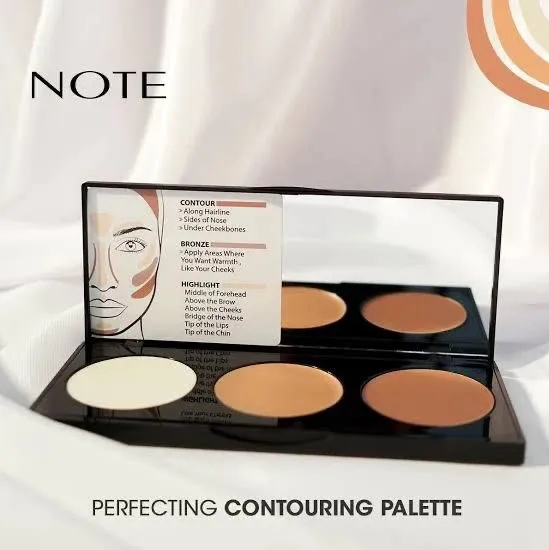 NOTE Cosmetics Perfecting Contouring Powder Palette (15g) | SY Bazzar