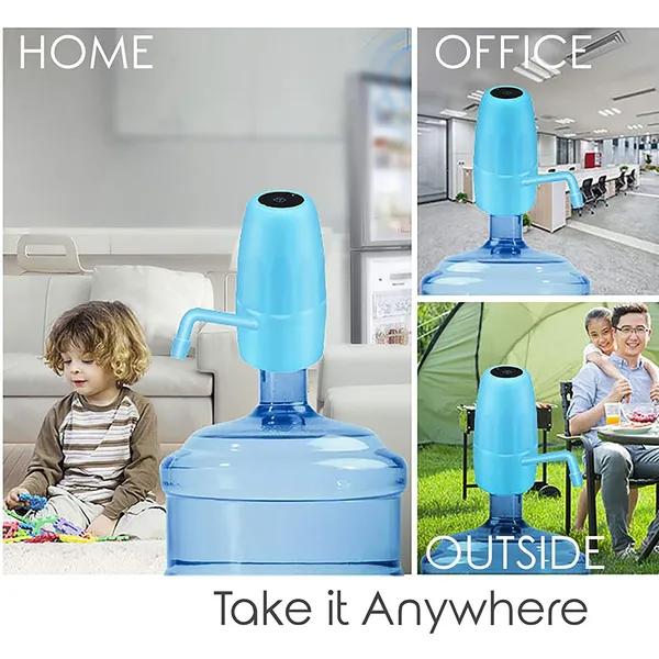 Portable Drinking Water Pump USB Rechargeable Portable Electric Water ...