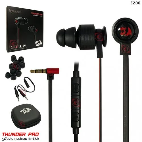 Redragon Thunder PRO E200 Gaming & Music Earbuds | SY Bazzar