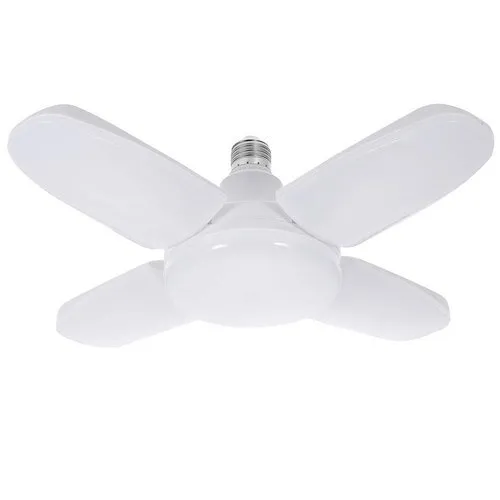 4 Fan Blade Foldable LED Bulb Ceiling Light with Bright Light -60W | SY ...