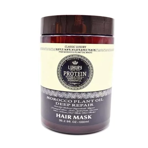 Luxury Protein Morocco Plant Oil Deep Repair Hair Mask 1000Ml | SY Bazzar