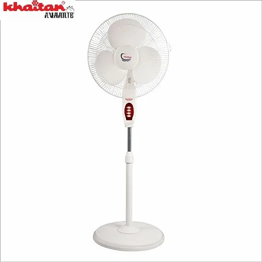 Khaitan Pedestal Fan 16" 400MM MAGMA( HIGH Speed) White | SY Bazzar