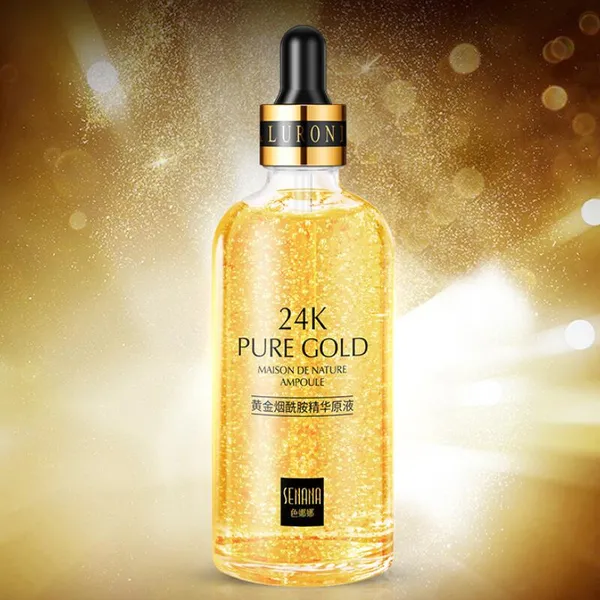 ORIGINAL 24K PURE GOLD SERUM AMPOULE Face Serum, 24K Gold Serum ...
