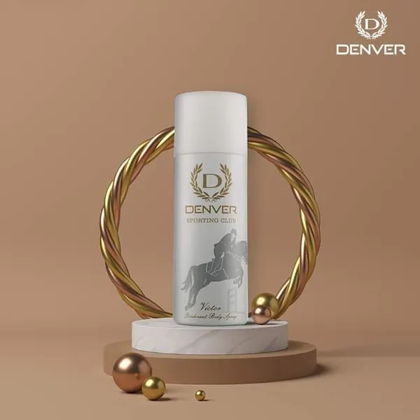 Denver Victor Deodorant Body Spray 165ml | SY Bazzar
