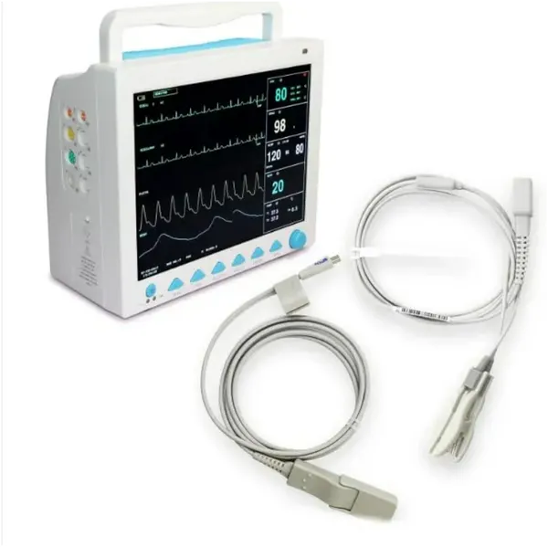 TenTabs Yonker Multipara Patient Monitor YK-8000C with Adult Probe | 5 ...