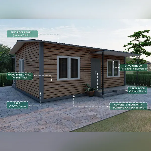 2 BHK Single Storey House Model 2 | SY Bazzar