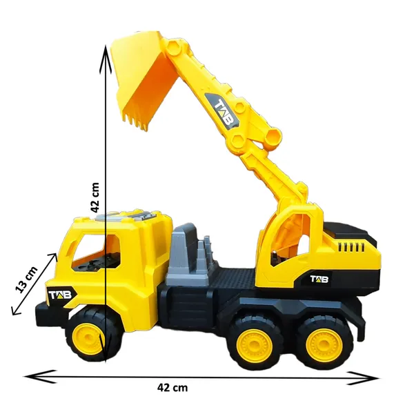 Super Builders Children's Sliding Monster Dozer Excavator Truck ...
