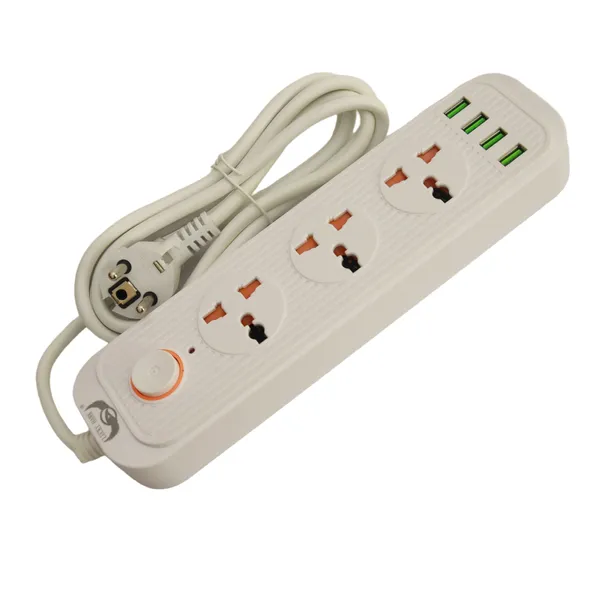 Lucky Hawk 3 Port 4 USB 3000W 16A(max) Super Quality Universal ...