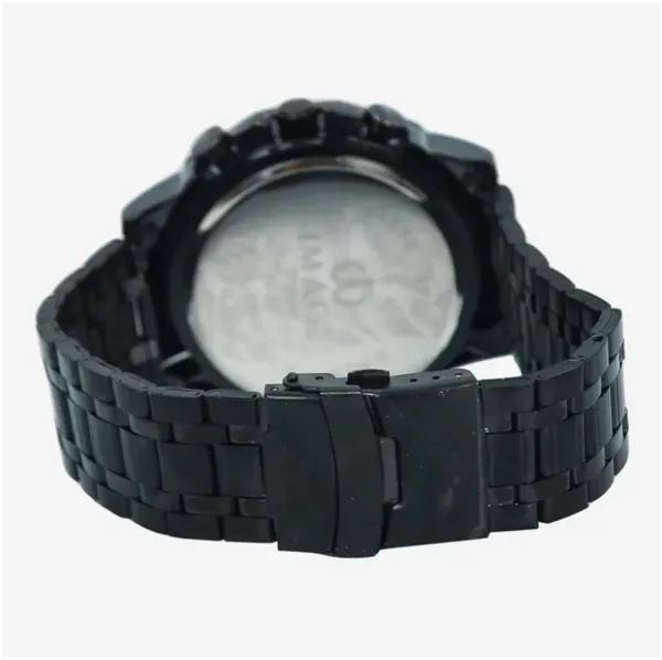 Image Black Chain Black Dial Chrono Design Watch For Men | SY Bazzar