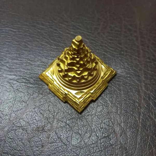 Sumeru Shree Yantra - Brass Shri Meru Chakra Metal Made | SY Bazzar