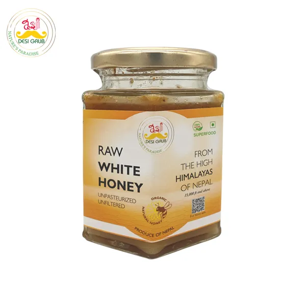 Desi Grub Raw White Honey 300 Gms | Apis Cerena | High Himalayan ...
