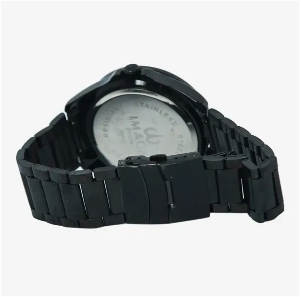 Black Chain Black Dial Watch For Men | SY Bazzar
