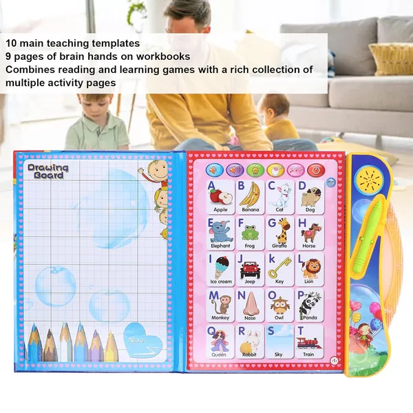 My English E-Book Including 10 Learning Pages With Letters Words ...