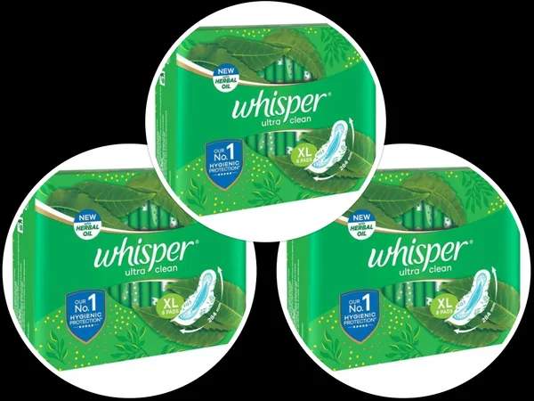 Whisper Ultra Clean XL+ 8 Pads Pack of 3 | SY Bazzar
