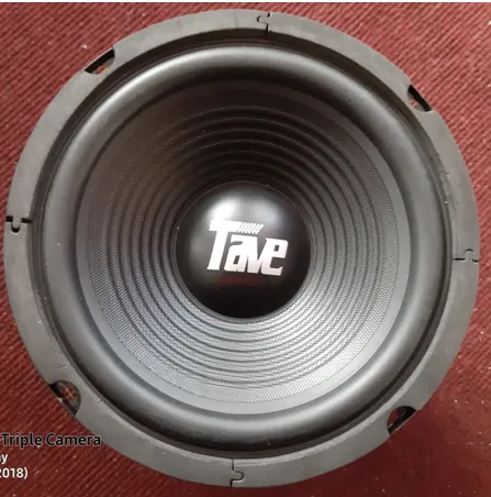 Woofer Speaker 8 Inch Tava Brand Double Magnet 150W+150W Total 300Watt ...