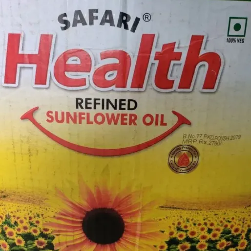 Safari Health Refined Sunflower Oil 10 Ltrs. (Only For SYPanel Chitwan ...