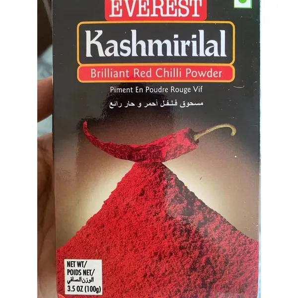 Everest Kashmirilal Red Chilli Powder 100 Gm Packet | SY Bazzar