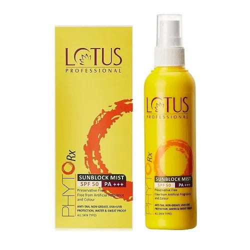 Lotus Professional Phyto Rx Sunblock Mist SPF 50 PA+++ -100ml | SY Bazzar