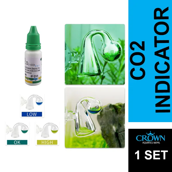 CO2 Indicator For Planted Aquarium CO2 Checker by Crown Aquatics | SY ...