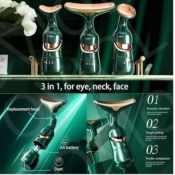 4D Massager| Face Massager| Premium No Light Massager| Lifting Device ...