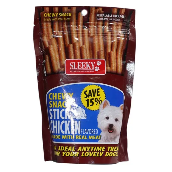 Sleeky Snack Stick Chicken Flavored Made With Real Meat 1 | SY Bazzar