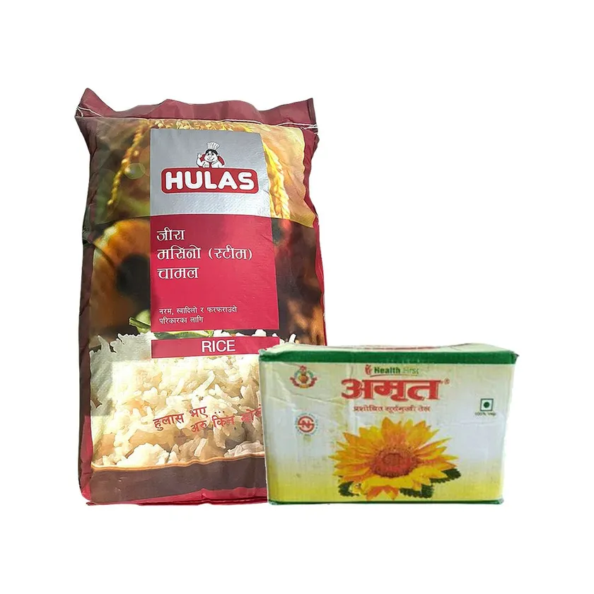 Combo Of Groceries (Rice, Sunflower Oil) - Delivers in Ktm City Only ...