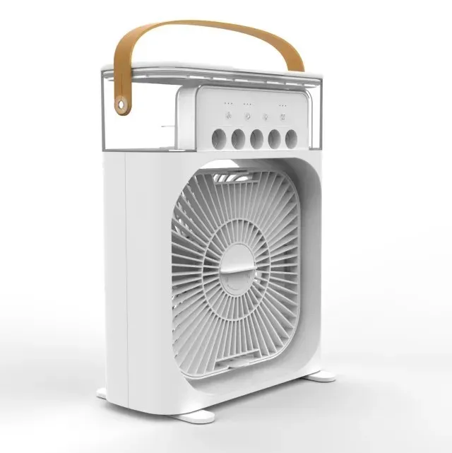 Mini Air Cooler Fan - Air Conditioner with Water and Ice Compartment ...