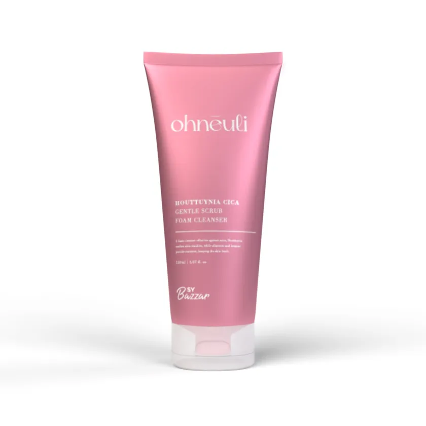 OHNEULI Houttuynia Cica Gentle Scrub Foam Cleanser 150 ML | SY Bazzar